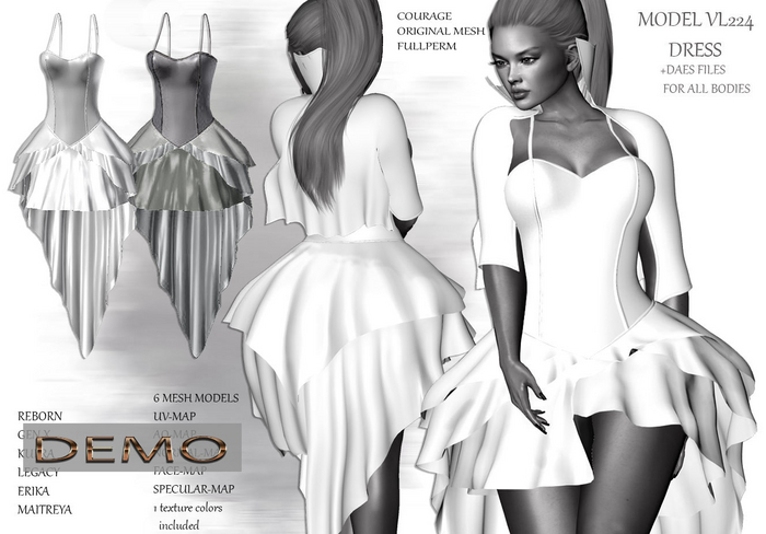 Second Life Marketplace - Model VL-224 DEMO